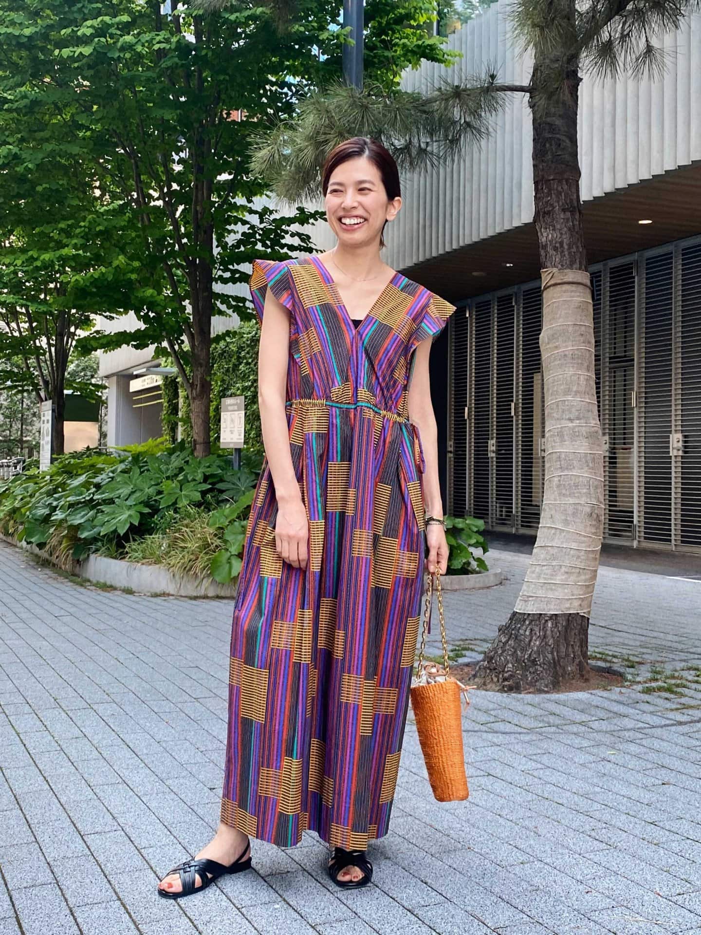 【365 DAYS SNAP】IÉNA本社園畠麻衣さんのドレススタイル｜【公式】オトナミューズ ウェブ（otona MUSE）