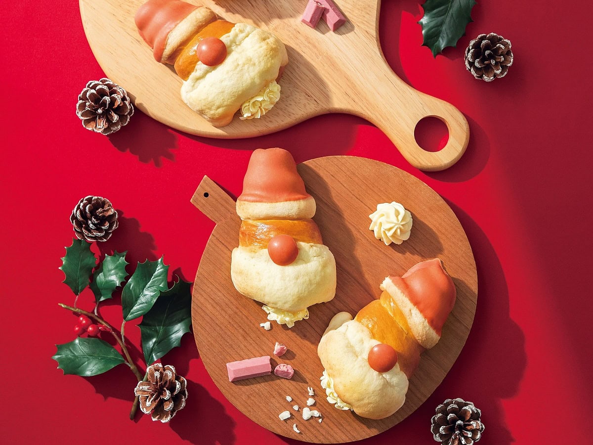 ゴディバのパン屋さん【ゴディパン】からクリスマスメニュー登場｜人気のコロネはサンタの見た目に！｜【公式】オトナミューズ ウェブ（otona MUSE）